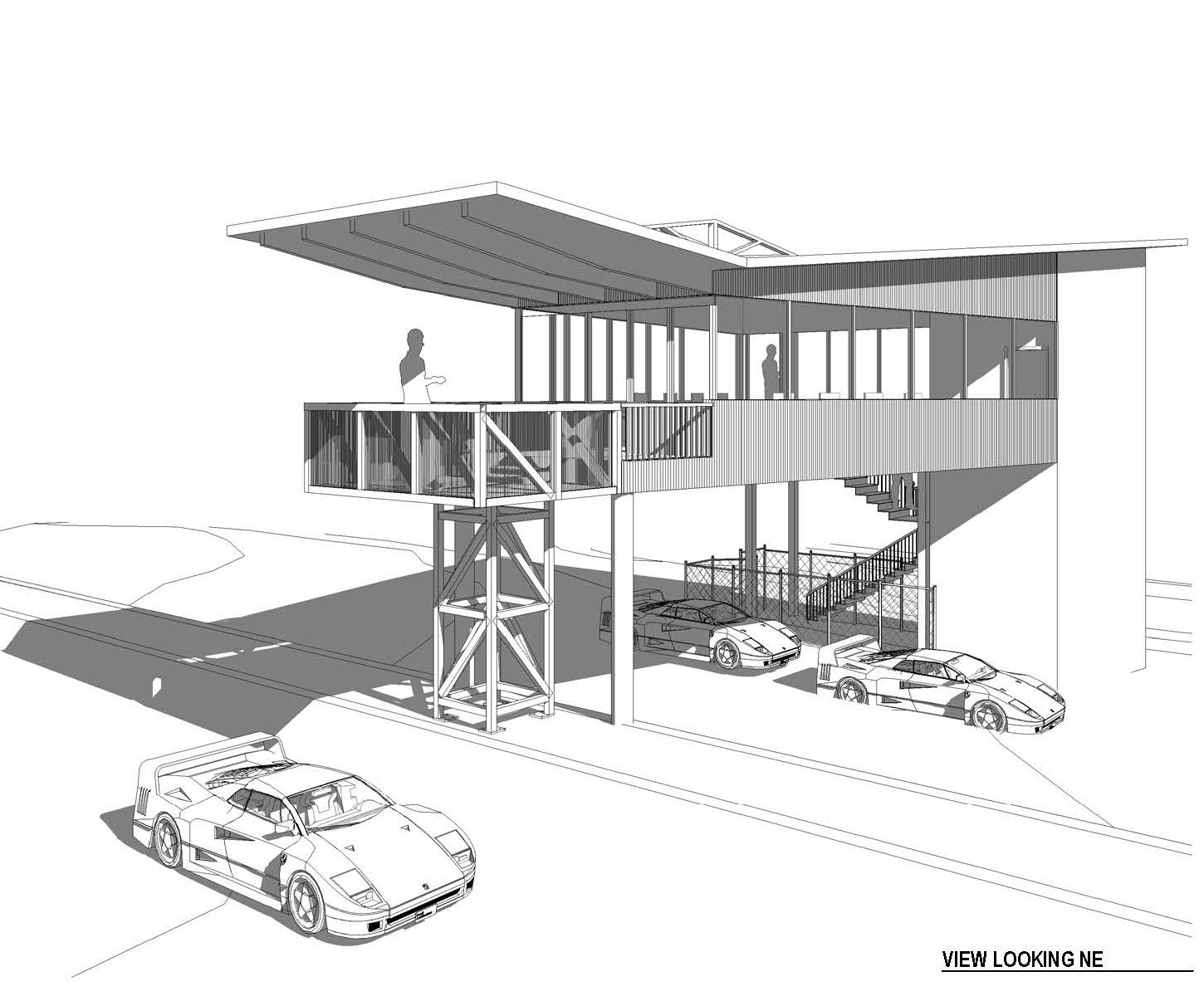 Proposed Timing & Scoring Building - ORP - bkl|a architecture
