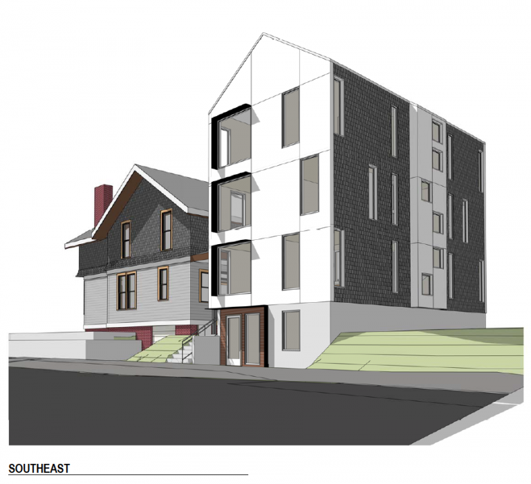 Infill Apartment Housing Concept - bkl|a architecture
